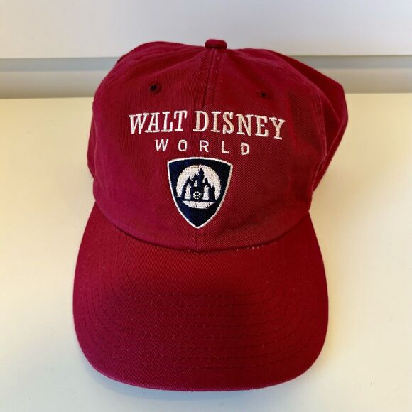Disney | Accessories | Vintage Walt Disney World Mickey Mouse Red Hat ...